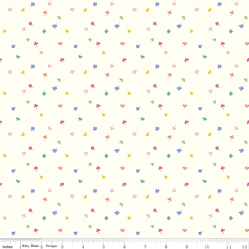Chloe Clovers Cream – Tea Time Fabrics